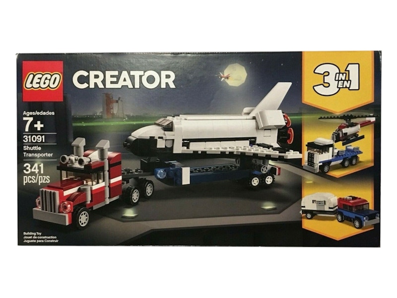 LEGO Creator 3in1 Shuttle Transporter Set 31091 - KR
