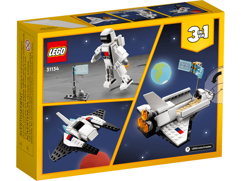 LEGO Creator 3in1 Space Shuttle Set 31134 - US