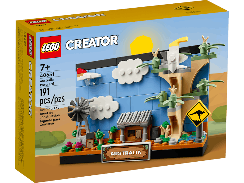LEGO Creator Australia Postcard Set 40651 - ES