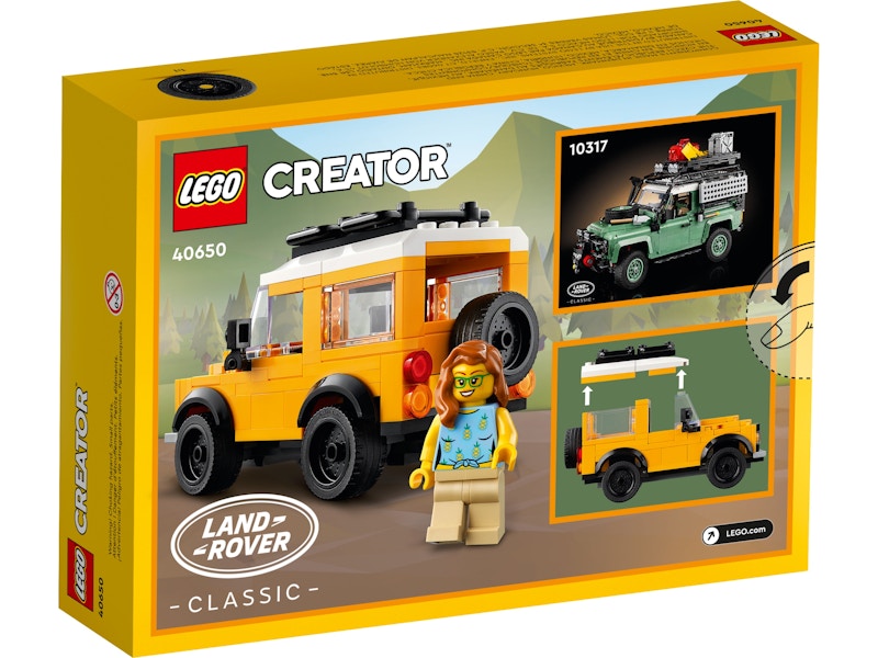 LEGO Creator Land Rover Classic Defender Set 40650 - US