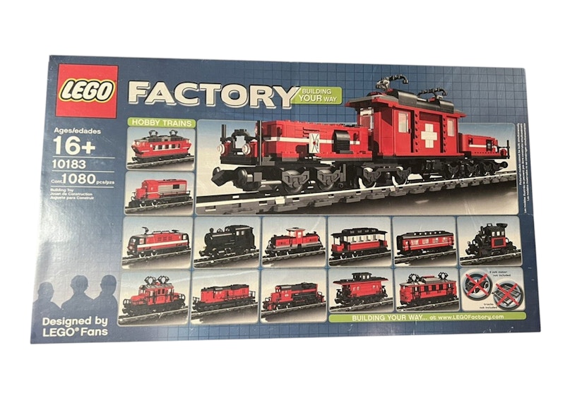 Juego de Tren Hobby LEGO Custom Factory 10183 Rojo - MX