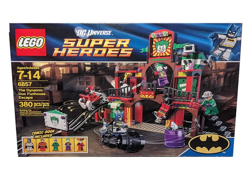 LEGO DC Comics Super Heroes The Dynamic Duo Funhouse Escape Set 6857 - US