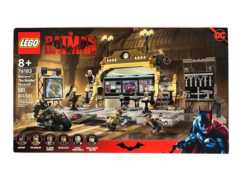 LEGO DC The Batman Batcave: The Riddler Face-Off Set 76183 - FW21 - US