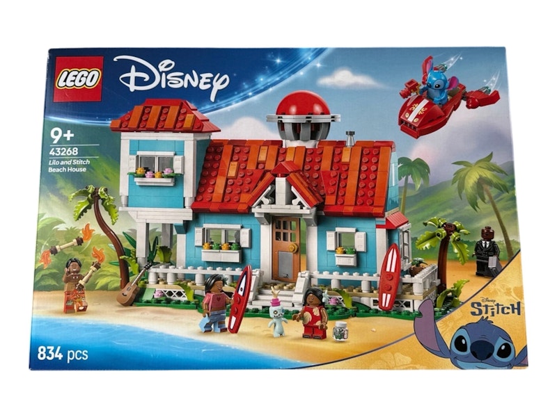 LEGO Disney Lilo and Stitch Beach House Set 43268 - US