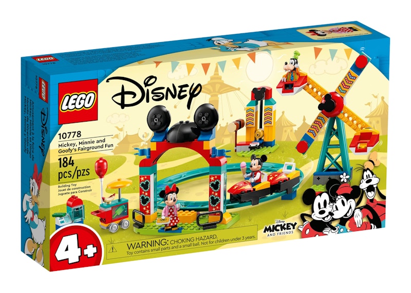 LEGO Disney Mickey, Minnie and Goofy's Fairground Fun Set 10778 - JP