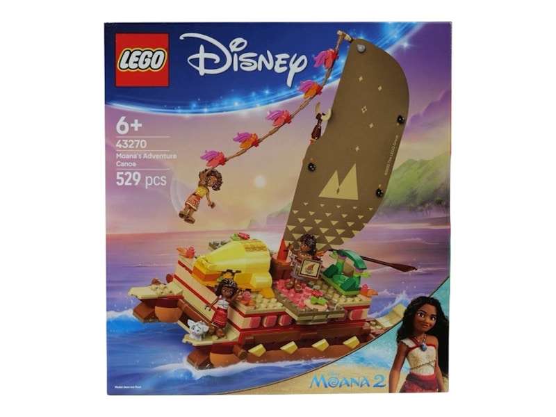 LEGO Disney Moana's Adventure Canoe Set 43270 - US