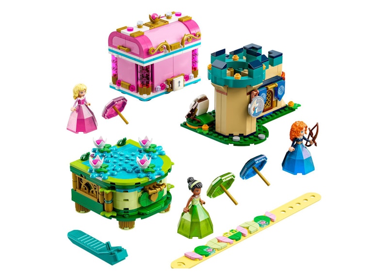 LEGO Disney Princess Aurora, Merida and Tiana's Enchanted Creations Set ...