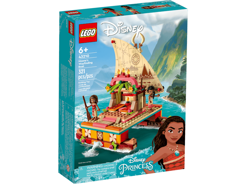 LEGO Disney Princess Moana's Wayfinding Boat Set 43210 - CN