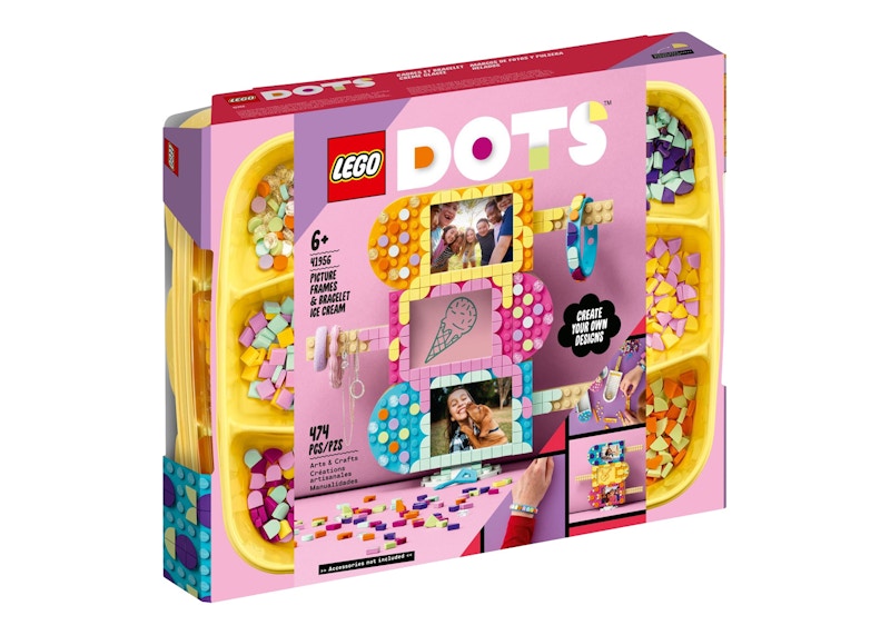 LEGO Dots Ice Cream Picture Frames & Bracelet Set 41956 - US