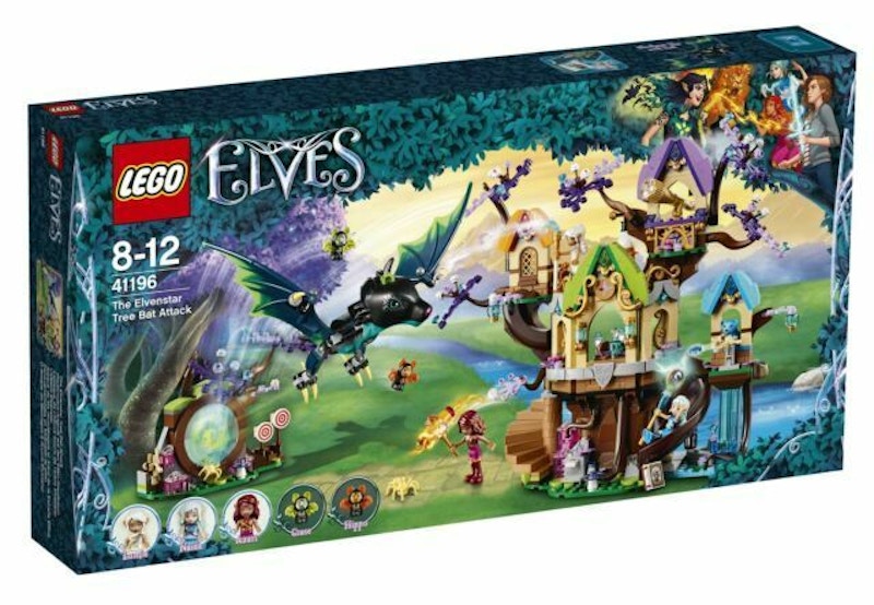 LEGO Elves The Elvenstar Tree Bat Attack Set 41196 - US