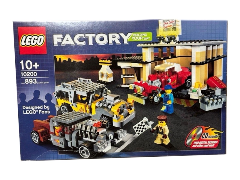 LEGO Factory Custom Car Garage Set 10200 - US