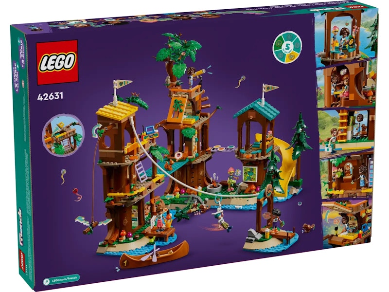 LEGO Friends Adventure Camp Tree House Set 42631 - US