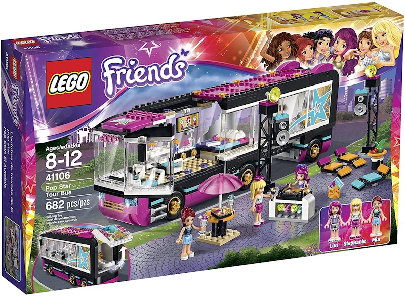 LEGO Friends Pop Star Tour Bus Set 41106 - US