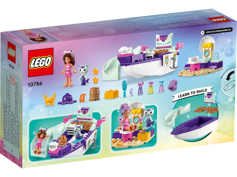LEGO Gabby's Dollhouse Gabby & MerCat's Ship & Spa Set 10786 - US