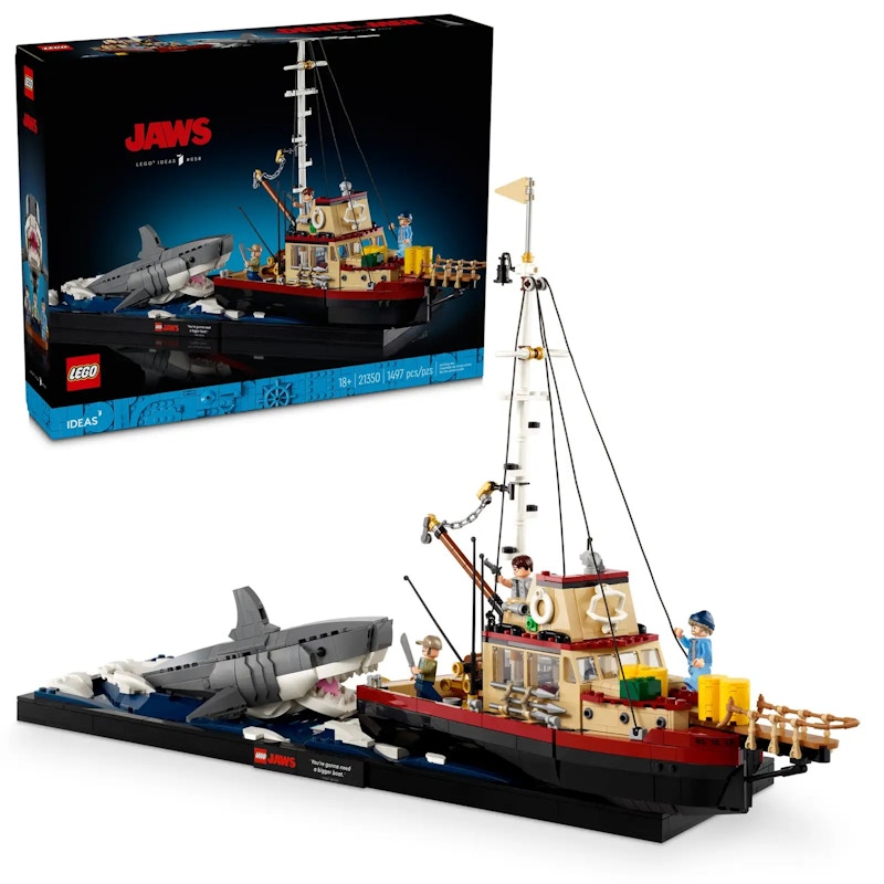 LEGO IDEAS Jaws Set 21350 - US