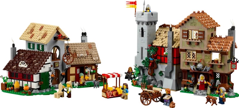 LEGO Icons Medieval Town Square Set 10332 - US