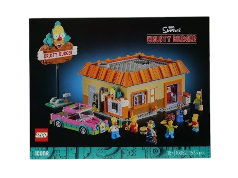 LEGO Icons The Simpsons: Krusty Burger Set 10352 - US
