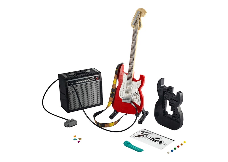 LEGO Ideas Fender Stratocaster Set 21329 Red/Black - FW21 - US