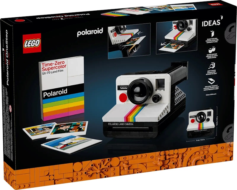 LEGO Ideas Polaroid OneStep SX-70 Camera Set 21345 - US