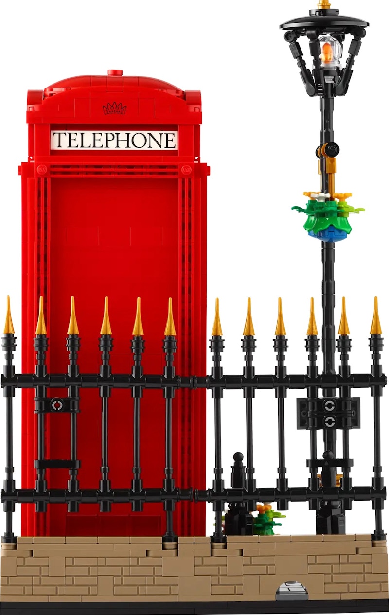 LEGO Ideas Red London Telephone Box Set 21347 - US