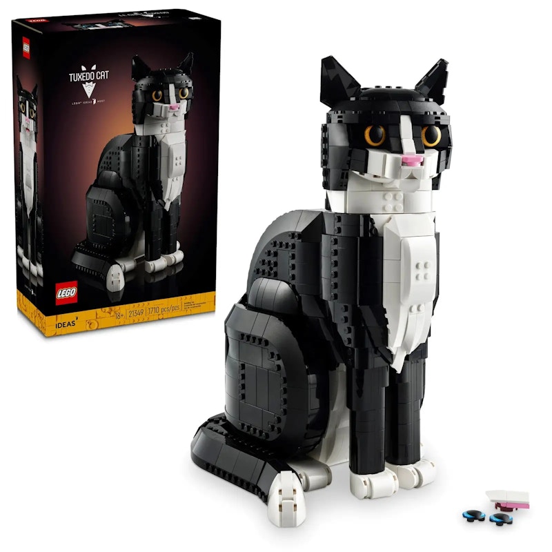 LEGO Ideas Tuxedo Cat Set 21349 - US