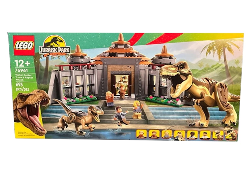 LEGO Jurassic Park 10th Anniversary Visitor Center: T. rex & Raptor ...