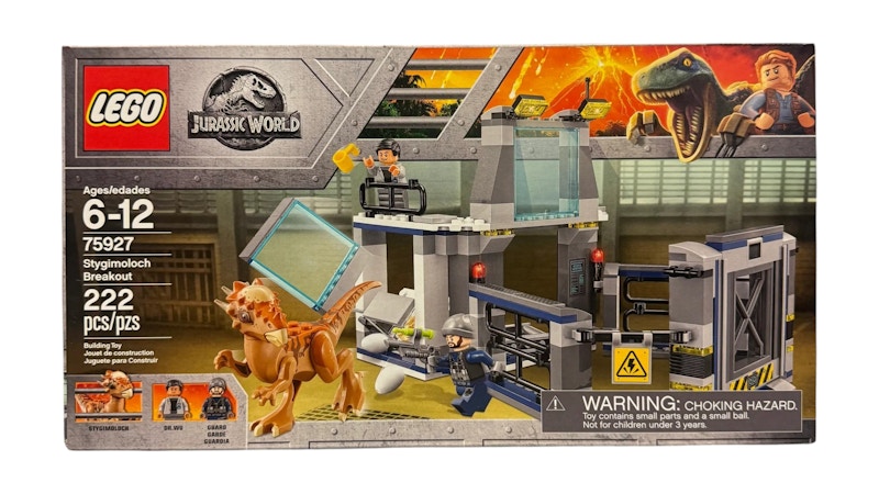 LEGO Jurassic World Stygimoloch Breakout Set 75927 - US