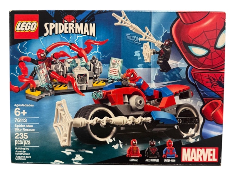 LEGO Marvel Spider-Man Spider-Man Bike Rescue Set 76113 - US