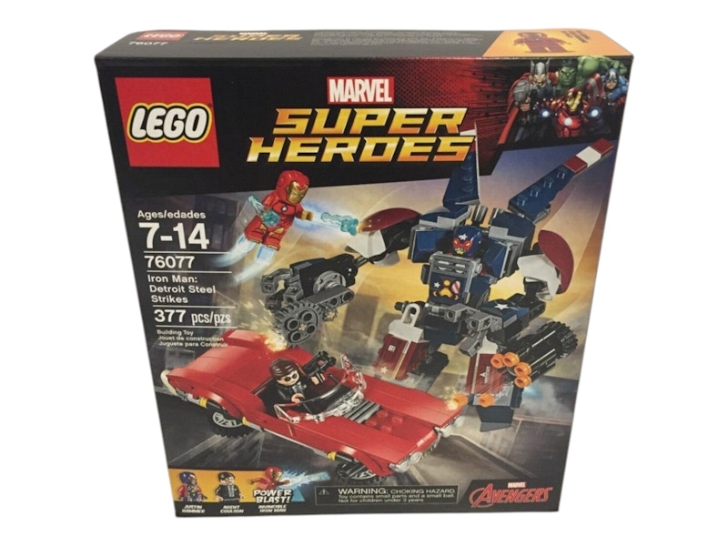LEGO Marvel Super Heroes Iron Man: Detroit Steel Strikes Set 76077 - TW