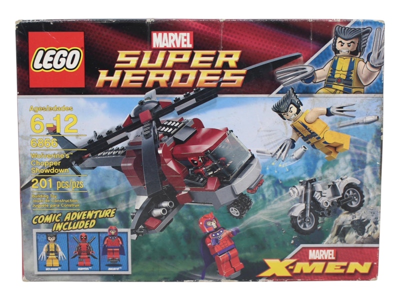 LEGO Marvel Super Heros X-Men Wolverine's Chopper Showdown Set 6866 - US