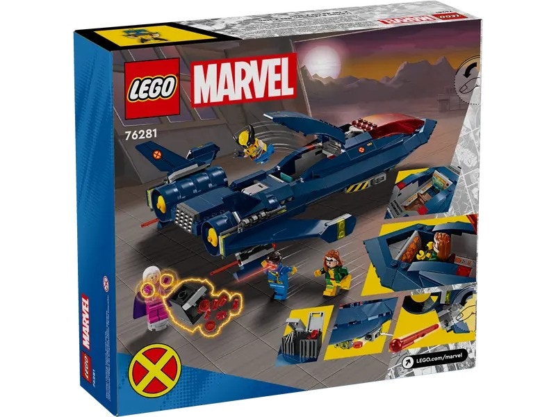 LEGO Marvel X-Men X-Jet Set 76281 - MX
