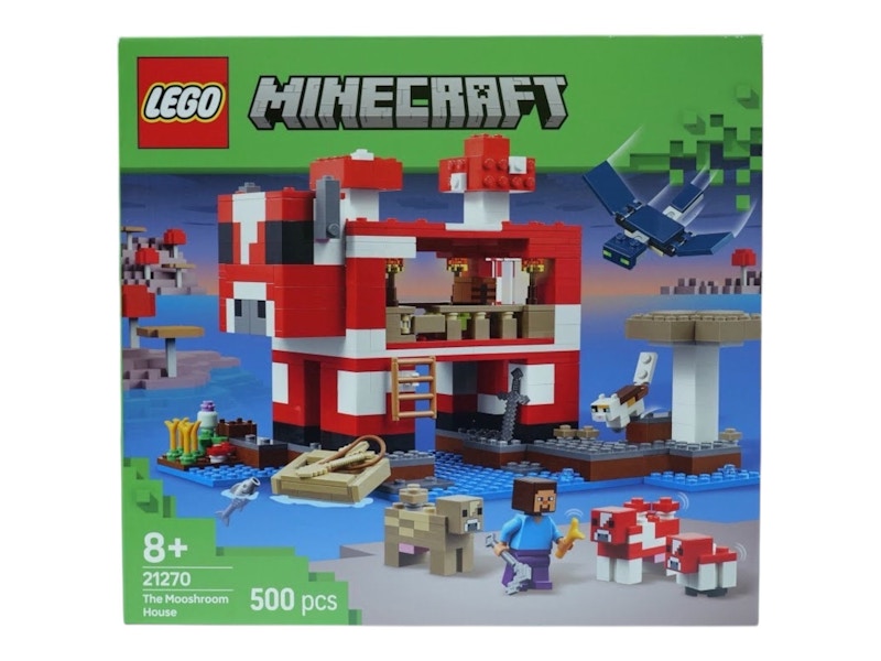 LEGO Minecraft The Mooshroom House Set 21270 - GB
