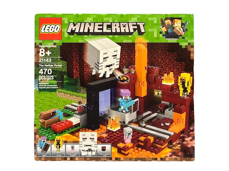 LEGO Minecraft The Nether Portal Set 21143 - US