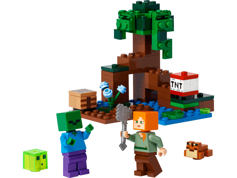 LEGO Minecraft The Swamp Adventure Set 21240 - US