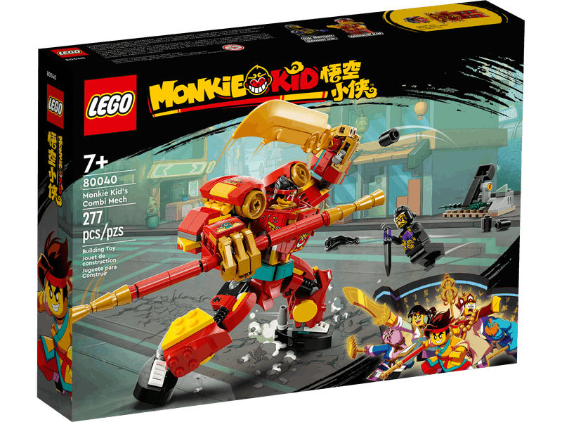 LEGO Monkie Kid - Monkie Kid's Combi Mech Set 80040 - US