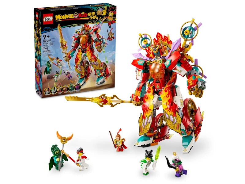 LEGO Monkie Kid Nezha's Ring of Fire Mech Set 80057 - US