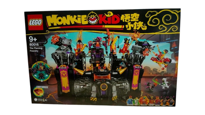 LEGO Monkie Kid The Flaming Foundry Set 80016 - US