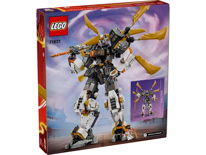 LEGO Ninjago Cole's Titan Dragon Mech Set 71821 - US
