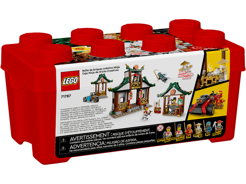 LEGO Ninjago Creative Ninja Brick Box Set 71787 - US