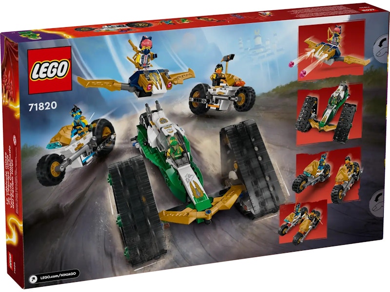 LEGO Ninjago Ninja Team Combo Vehicle Set 71820 - US