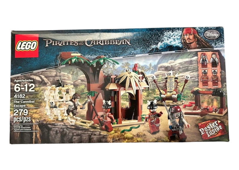 LEGO Pirates of the Caribbean The Cannibal Escape Set 4182 - US