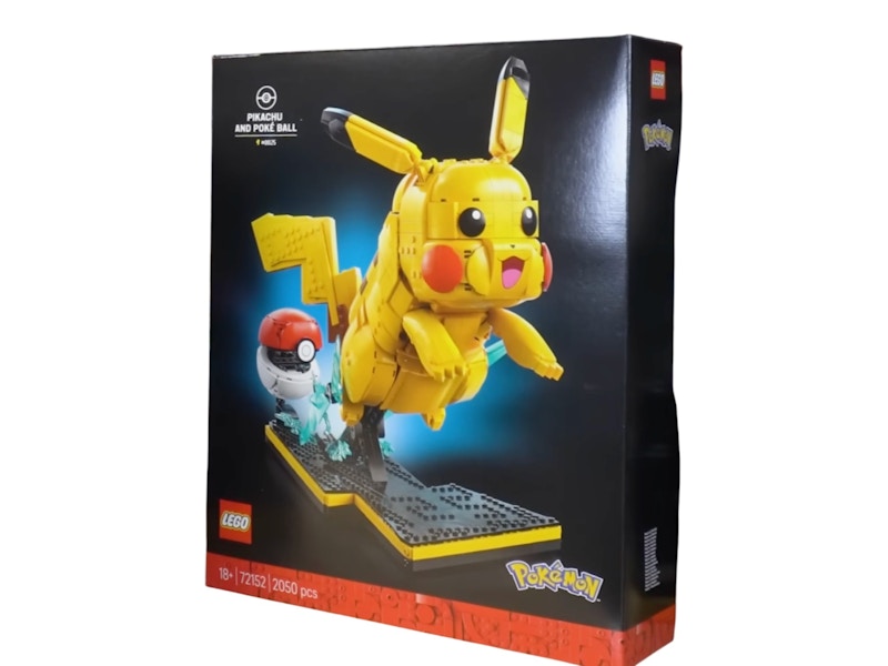 LEGO Pokemon Pikachu and Poke Ball Set #72152 - US