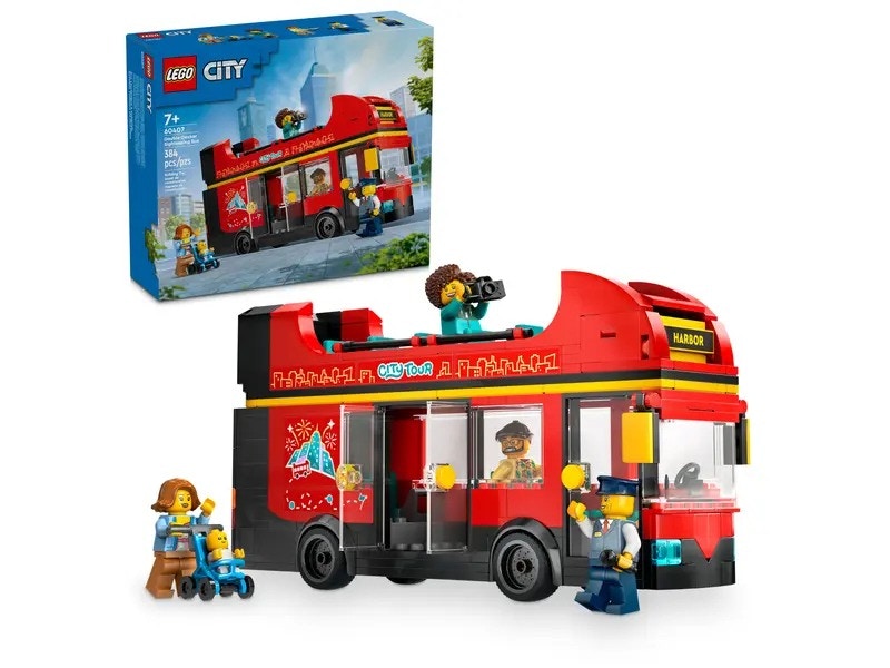 LEGO Red Double-Decker Sightseeing Bus Set 60407 - US