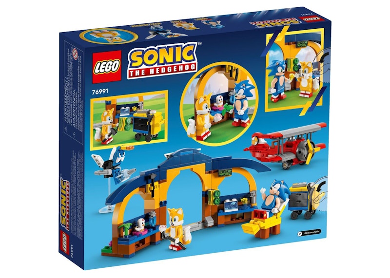 LEGO Sonic The Hedgehog Tails' Workshop and Tornado Plane Set 76991 - MX