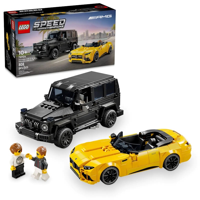 LEGO Speed Mercedes-AMG G 63 & Mercedes-AMG SL 63 Set 76924 - US