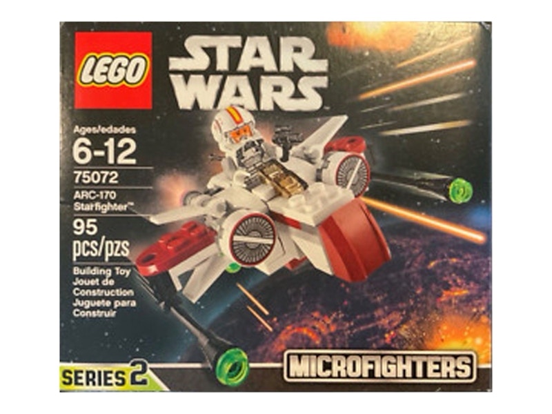 LEGO Star Wars Attack of the Clones ARC-170 Starfighter Set 75072 - TW