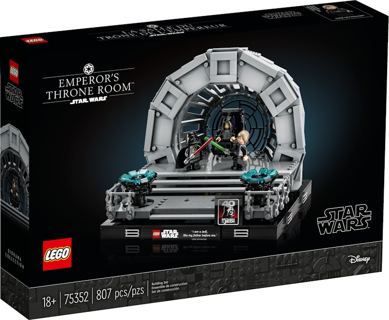 LEGO Star Wars Emperor's Throne Room Set 75352 - GB