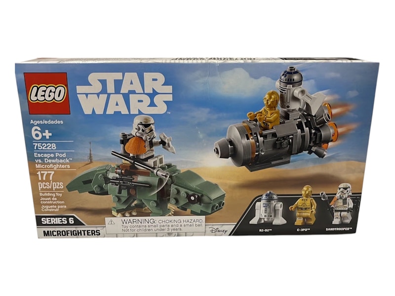 LEGO Star Wars Escape Pod vs. Dewback Set 75228 - US