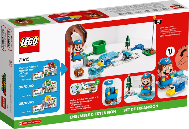 LEGO Super Mario Ice Mario Suit and Frozen World Set 71415 - US