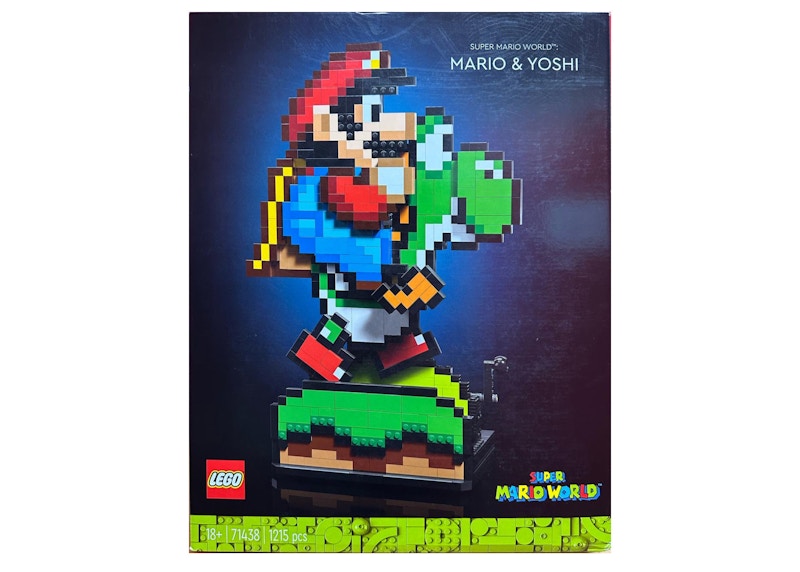LEGO Super Mario Super Mario World Mario & Yoshi Set 71438 - US